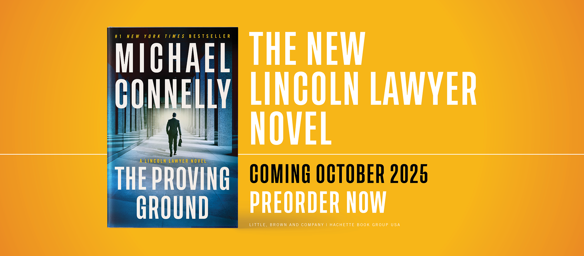 Get A Sneak Peek At THE PROVING GROUND - Michael Connelly