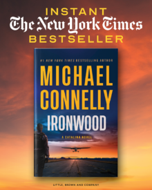 IRONWOOD Is A Bestseller - Thank You, Readers! - Michael Connelly